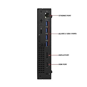 Dell OptiPlex 7050 Micro Form Factor Desktop, i3, 16GB, 256GB SSD, Win10 Pro.