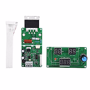 Spot Welder Controller, Spot Welder Time Control Module, Digital Display Controller Board(9-12VAC, 40A, 100A)(100A)