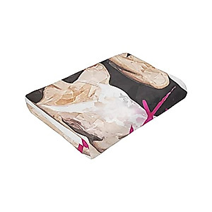 Mnaesllq Dirty Dancing Multi Purpose Blanket Super Soft,Fluffy,Warm,Cozy,Plush,Thick,for Crib Sofa Chair Living Room Gifts Travel Beach Decoration Black 50inx40in