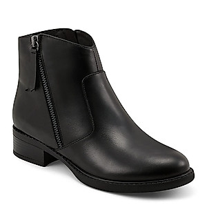 Easy Spirit Women's Lacy Ankle Boot, Black, 8 Wide