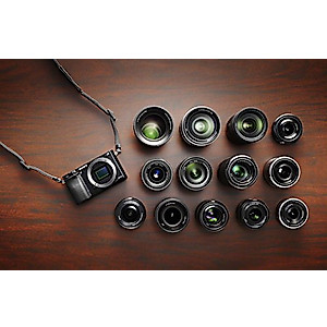 Sony A6000 Interchangeable Lens Digital Camera with SELP1650 Lens Kit - Black (24.3MP)