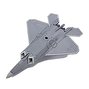 NUOTIE Classic USA F22 Raptor Fighter Attack Pre-Build Model 1:72 Aircraft Alloy Diecast Airplane Military Display Model Aircraft for Collection or Gift (AK 093)