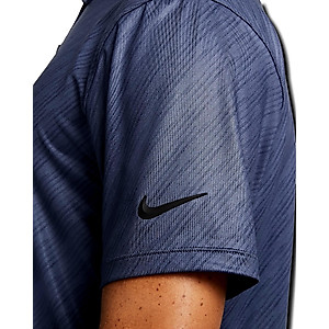 Nike Dri-FIT Vapor Men's Striped Golf Polo, Thunder Blue/Black (as1, Alpha, l, Regular, Regular)
