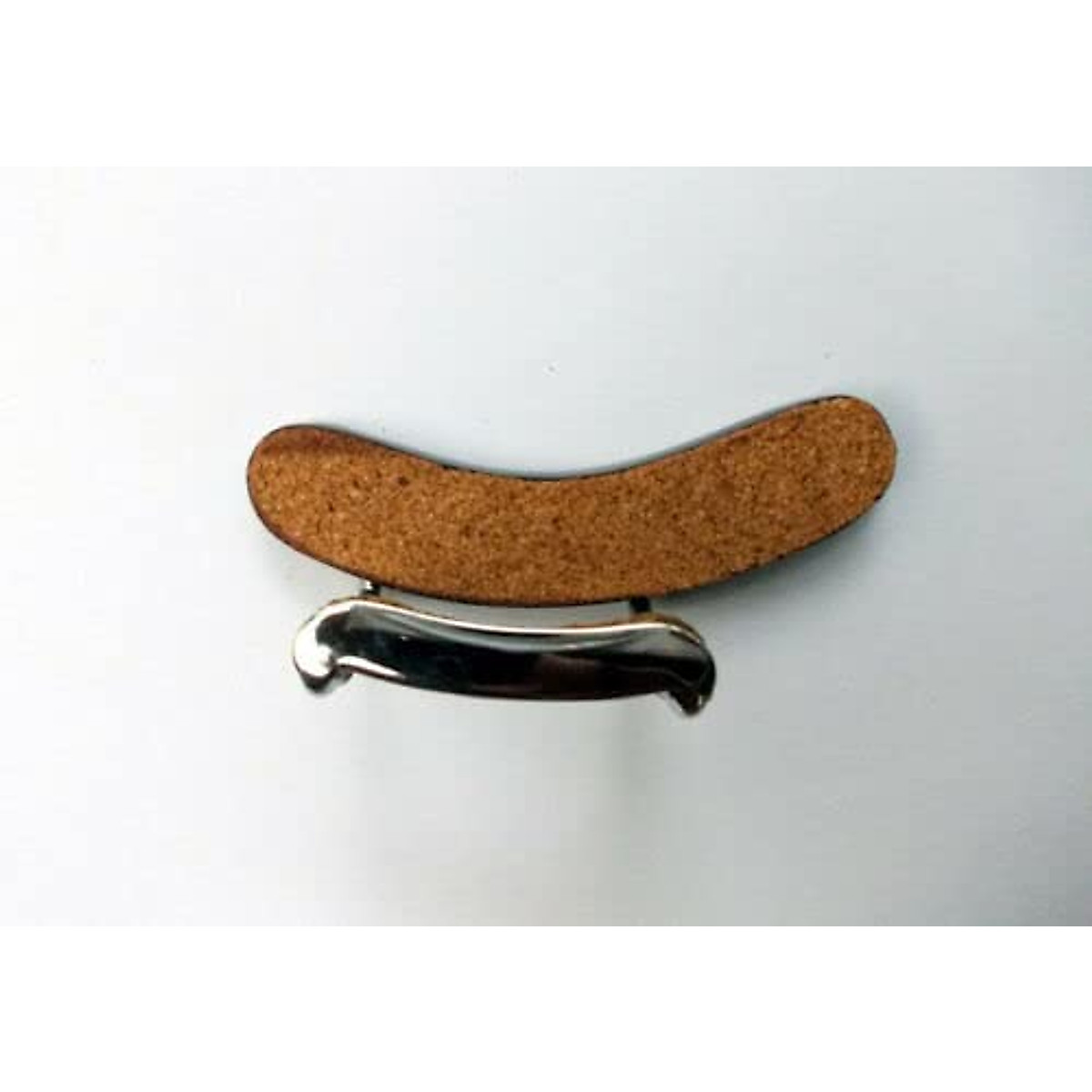 MUSICAL STRING Mandolin Armrest ebony wood with U clamp hardware