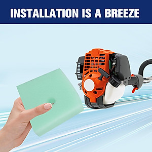 Powtol 223L Tune Up Kit fits Hus-qvarna 322L 323L 123L 322C 325L 323C 322R 323LD 325RJX 325RX Trimmer 537186301 Air Filter + Fuel Filter Line Spark Plug