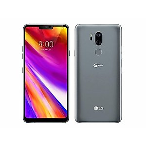 LG G7 ThinQ G710 64GB Unlocked GSM Phone w/Dual 16MP Camera's - New Platinum Gray (Renewed)