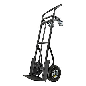 Pack-N-Roll 83-294-917 2-In-1 Hand Truck Dolly , Black