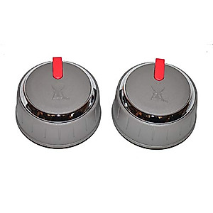 Weber 66048 Set of 2 Control knobs for Genesis II E/SE Series (Model Years 2017 and Newer).