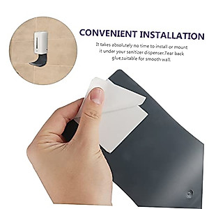 FONDOTIN 1Pc Water Tray Wall Drip Tray soap Dispenser drip Tray Foam Soap Tray Foam Drip Tray Wall Mounted Mug Rack Bathroom soap Dispenser Catch Tray Hand Plastic Water Receiver Water Drop