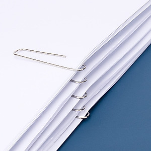 700 Paper Clips, Assorted Sizes Medium and Jumbo Size, for Office School and Home Use(28 mm, 33mm, 50 mm) (Silver)