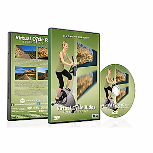 Virtual Cycle Rides - South of France - for Indoor Cycling, Treadmill and Running Workouts
