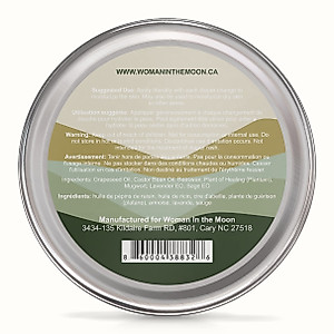 Organic Baby Bum Balm - For Baby's Sensitive Little Bum – Woman In The Moon - Safe, Natural Skin Care – Moisturizing Balm to Promote Skin Health (1 Pack)