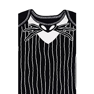 Disney Nightmare Before Christmas Jack Skellington Newborn Baby Boys Cosplay Bodysuit and Hat Newborn