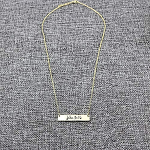 Memgift Inspirational Christian Gifts for Women Personalized Bible Verse Pendant Necklace Motivational Christmas Jewelry