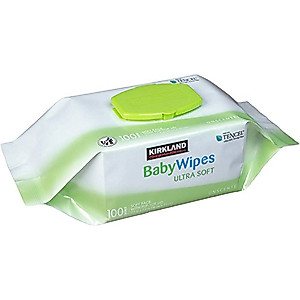 Kirkland Signature Baby Wipes 900Ct. Hypoallergenic, Chorine Free, Aloe & Vitamin-E