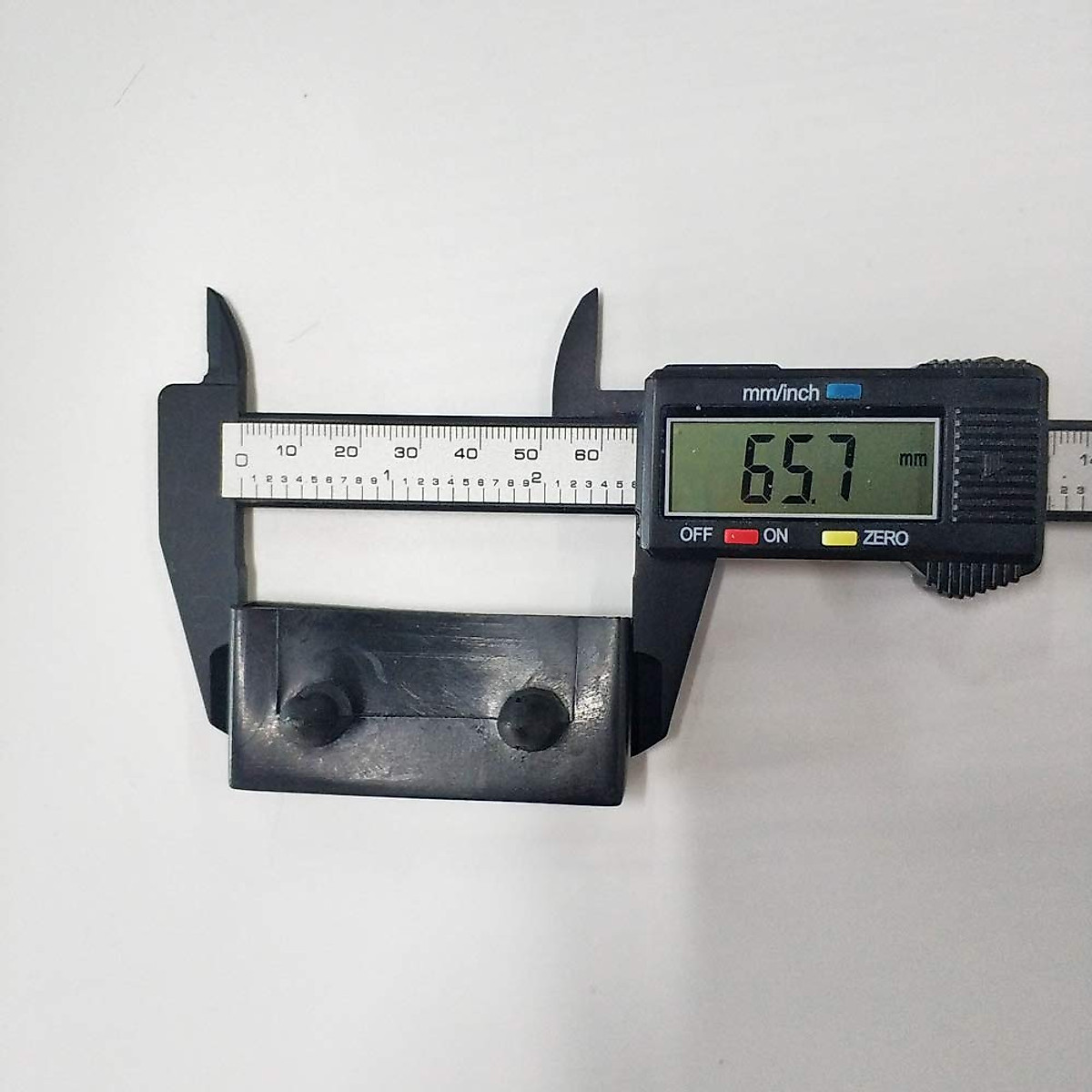 NANSHINE 20PCS 62.5-63.5mm Replacement Bed Slat Holders Kits Bundles Plastic End Caps Holders, Width 63mm x Height 9 mm (Inside Dimension)