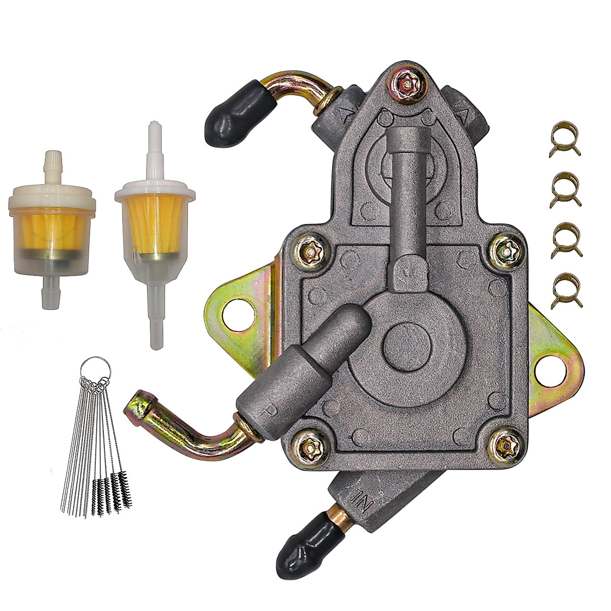 Lanigram 5UG-13910-01-00 Fuel Pump Fit for Yamaha Rhino 450 660 YXR450 YXR660 UTV 5UG139100100