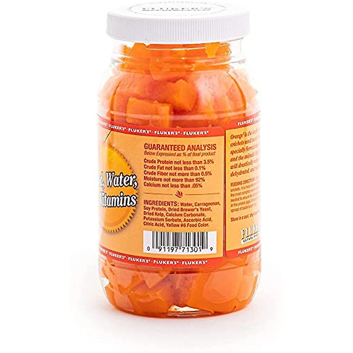 Fluker's Orange Cube Complete Cricket Diet 12oz - Includes Attached DBDPet Pro-Tip Guide