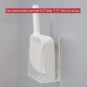 PIAOLGYI Ice Maker Scoop Holder Scooper Accessory Compatible with Frigidaire Countertop Ice Maker(Ice Scoop NOT Included)