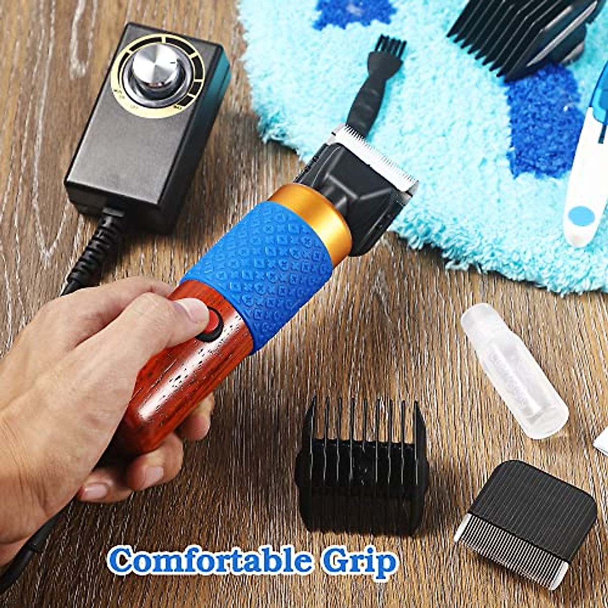Carpet Trimmer Rug Trimmer Low Noise Rug Making Kit Supplies with Oil,Replaceable Ceramic Blades,2 Comb Head Attachments for Handmade Rug Clean and Tufted Carpet, Tufting Gun (1 Replaceable Blades)