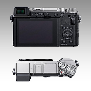 Ultimaxx Essential Panasonic Lumix GX9 with 12-32mm f/3.5-5.6 ASPH Lens Bundle (Silver) - Includes: 128GB Ultra SDXC, 1x Spare Battery, 3PC Protective Filter Kit (UV, CPL, FLD) & More (22pc Bundle)