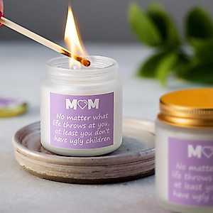 UTOBSOV Mothers Day Gifts for Mom, Mom Birthday Gifts from Daughter Son with 12oz Tumbler, Best Mom Ever Gift Basket Set Mother Gift Ideas Purple