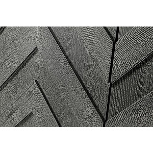 HZXINKEDZSW Vintage Buffet Cabinet with 4 Door and Adjustable Shelves,Wooden Lacquered Accent Sideboard,Console Table for Entryway,Living Room,Bedroom,Taupe Grey