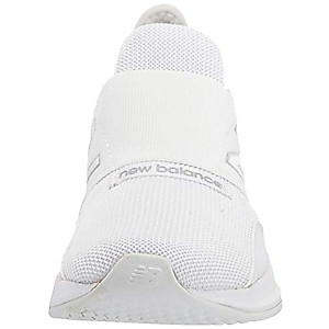 New Balance Fresh Foam Roav V1 Bungee Running Shoe, Nb White/Light Aluminum, 3 US Unisex Little Kid