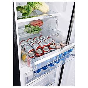 Forno Freestanding 48 Inch Side by Side Bottom Mount Freezer Refrigerator with 22.2 Cubic Ft. Total Capacity - Stainless Steel No Frost Fridge with Adjustable Shelves and and Child Safety Lock