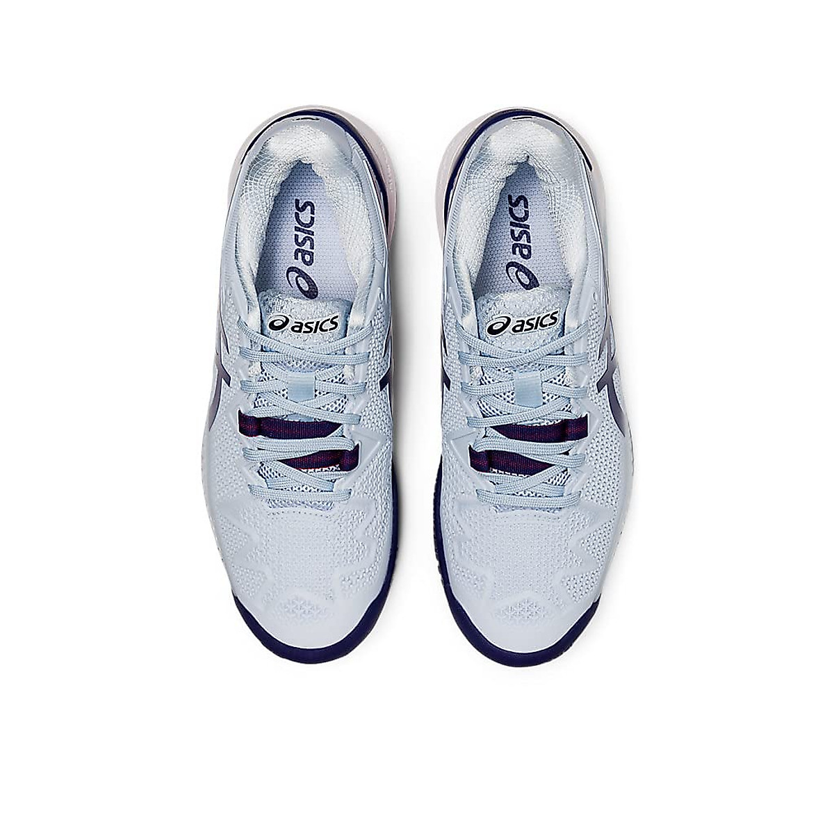 ASICS Women's Gel-Resolution 8 Tennis Shoes, 7.5, White/Black