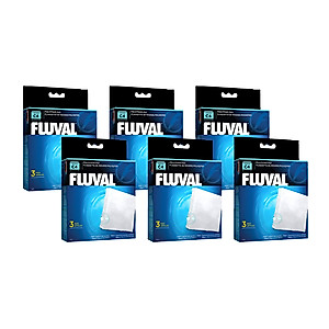 Fluval 18 Pack of Replacement Poly/Foam Pads for C4 Power Filters