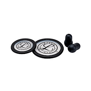 3M 40016 Littmann Stethoscope Spare Parts Kit, Classic III, Black, Black Stethoscope Identification Tag