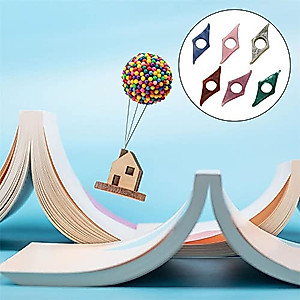 Book Page Holder, Resin Thumb Book Support Book Page Holder for Keep Book Open, Book Opener Bookmarks