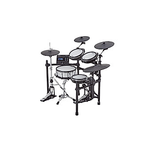 Roland Generation 2 V-Drums TD-27KV2S Electronic Drum Set Bundle with Drumstick Bag, 3.5mm Audio Cable, 3 Pairs of Drumsticks, and Austin Bazaar Polishing Cloth