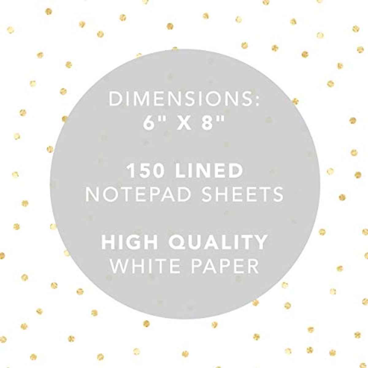 Graphique “Peanuts Run” Large Notepad | 150 Tear-Away Sheets | Task Planner | Daily Organizer | Memo Writing Pad | Priority Checklist | Undated | 6” x 8”