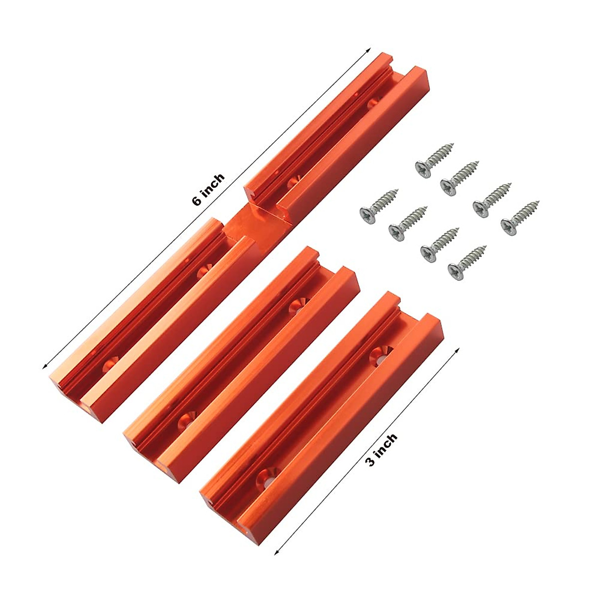 O'SKOOL T-track Intersection Kit with Wood Screw