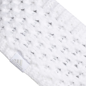 adidas Women's Crestline Headband, White/Clear Grey, One Size