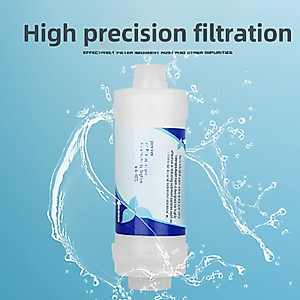 Shower Filter for Hard Water Shower Filter, ZCXSHKA High Precision Universal Shower Water Filter, 5 Micron PP Cotton Cartridge Reusable Bathroom Bathtub Shower Head Filter