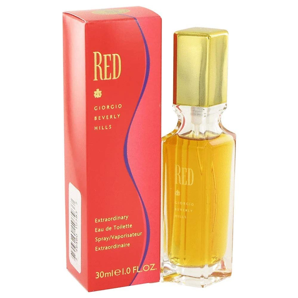Giorgio Beverly Hills, Red for Women, Eau De Toilette Spray, 1-Ounce