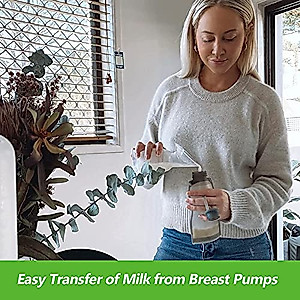 haakaa Reusable Silicone Breastmilk Storage Bag(9oz,10pk) Bottle Cleaning Brush Set|Breastmilk Freezer Bag|Breastfeeding Milk Pouch|Breastmilk Pump Bag|Self Standing Storing Pouches,Leakproof …