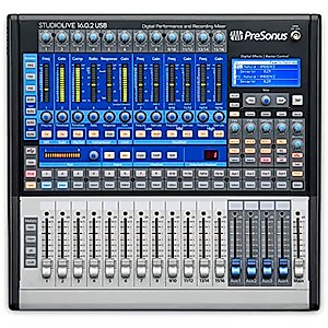 PreSonus StudioLive 16.0.2 USB 16x2 Performance & Recording Digital Mixer