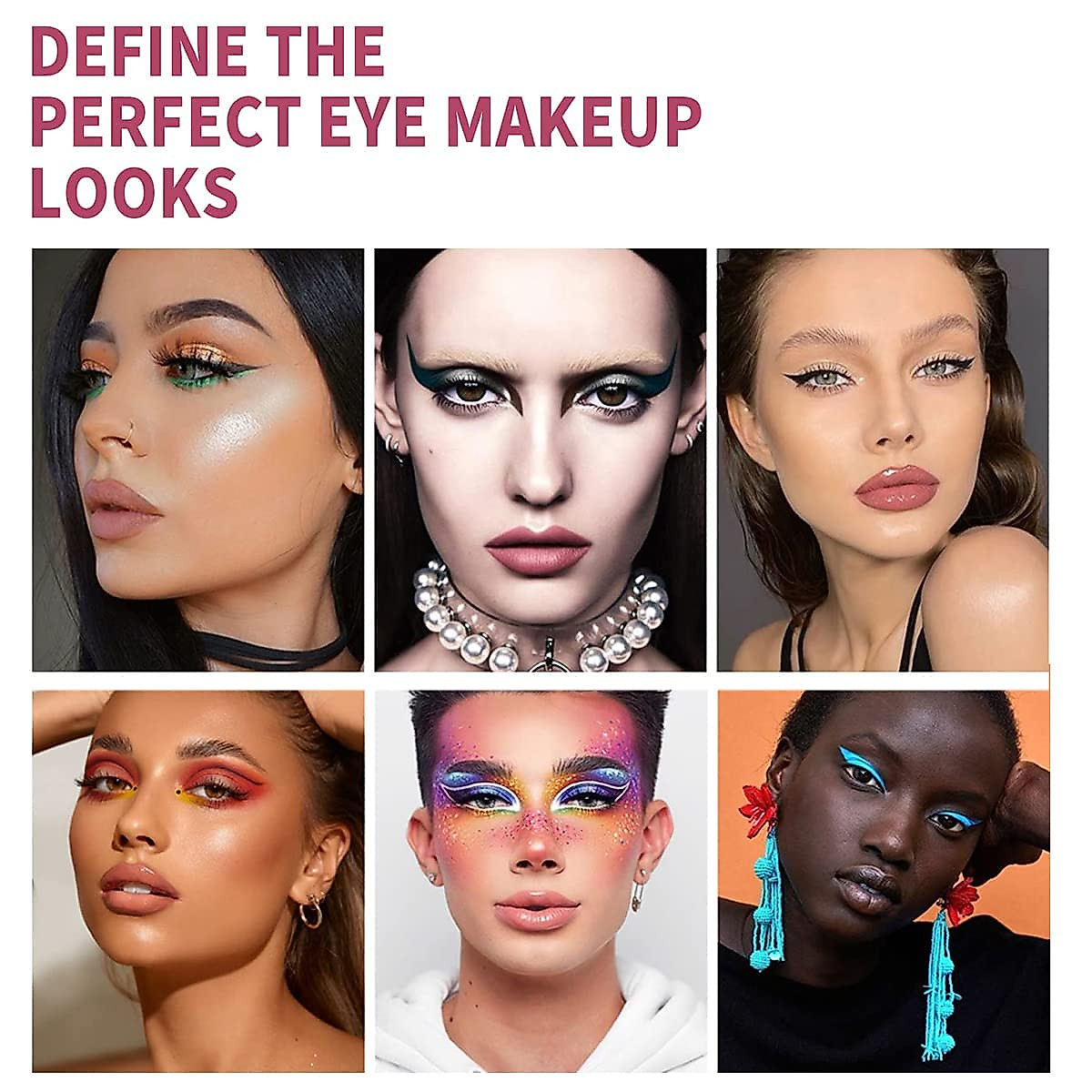 4D Hair Stroke Brow Stamp Brush, Home Eyebrow Care Kit 4D Laminated, 4D Laminated Brow Grooming Kit, Multifunction Ultra-thin Angled Eyebrow Brush with Gel (Light brown)