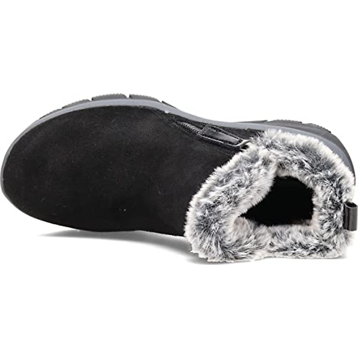 Skechers womens Zip Bootie Fashion Boot, Black, 10 US