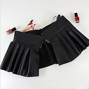 Sun Kea Women's Dress Belt PU Leather Pleated Fashion Stretchy Peplum Cinch Belt Skirt Style Elastic Wide Waistband