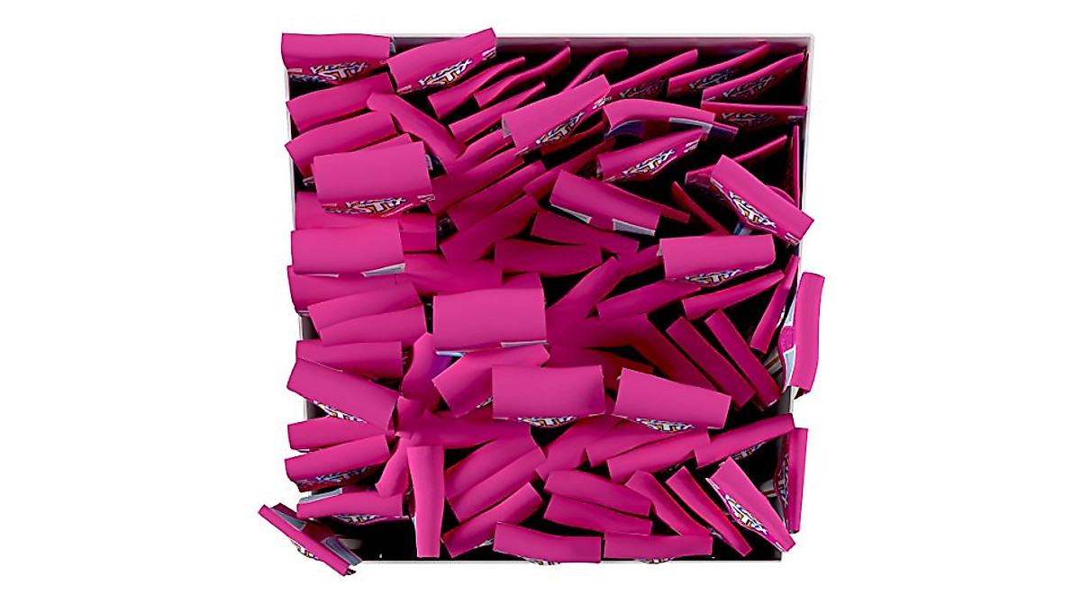 Pixy Stix Candy Filled Fun Straws - 85 Count of Grape & Orange