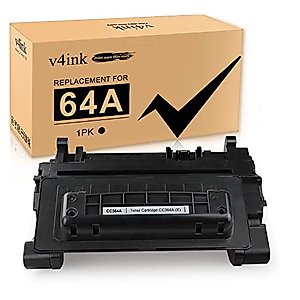 v4ink Compatible Toner Cartridge Replacement for HP 64A CC364A (1-Pack) Work with Laserjet P4014 P4014n P4014dn P4015 P4015n P4015tn P4015dn P4015x P4515 P4515n P4515tn P4515x P4515xm Printer