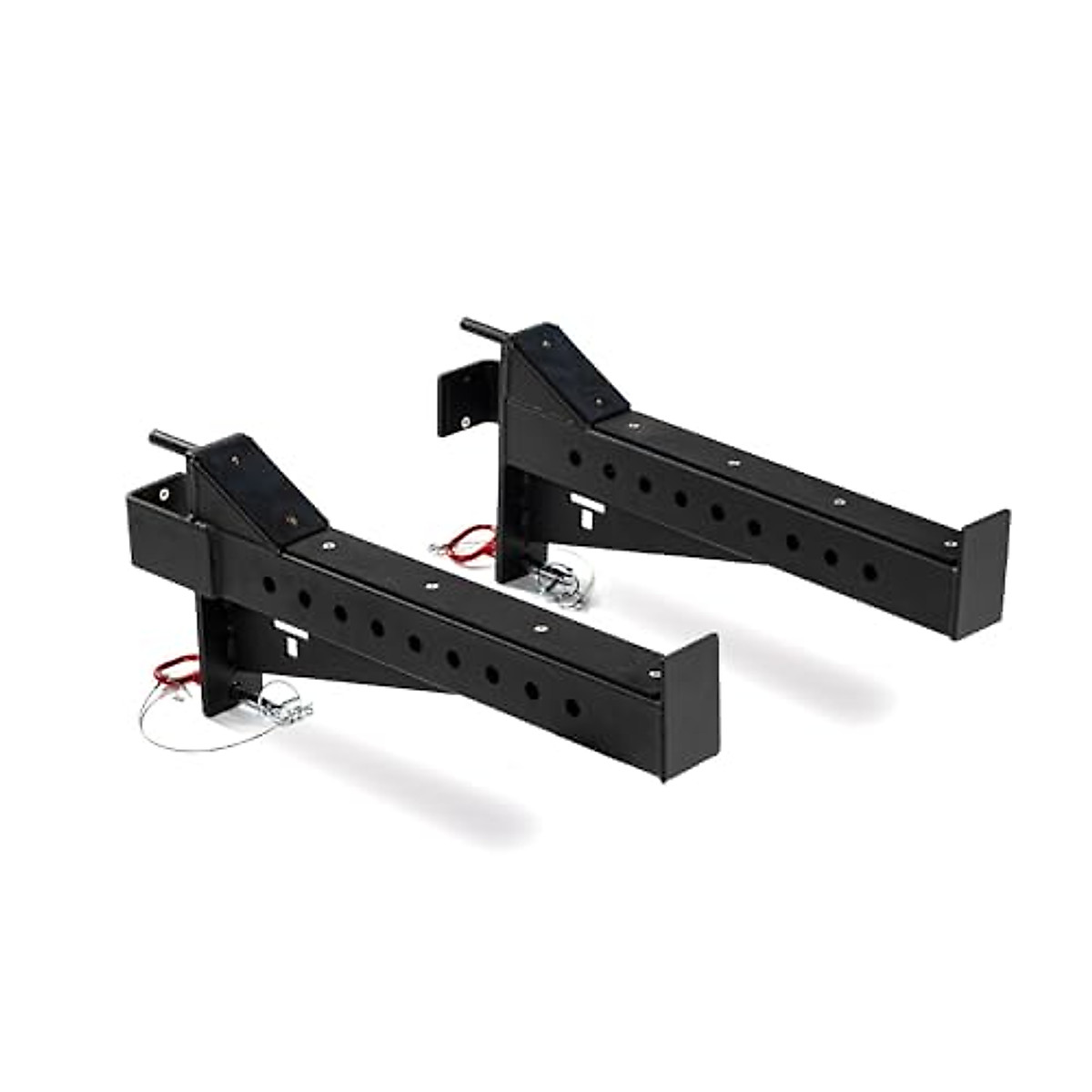 Titan Fitness X-3 Series Spotter Arms, 1,000 LB Black Safety Catches, Fits 3-in x 3-in 11-GA Steel Tubes