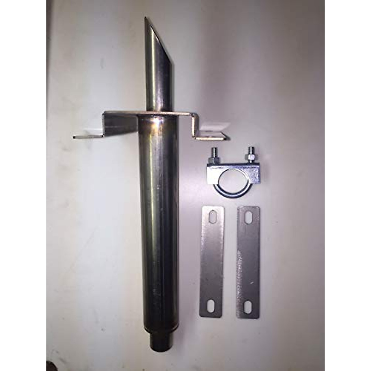 GenExhaust Universal generator exhaust system double layer wall attachment for 1" ID steel flex tubing