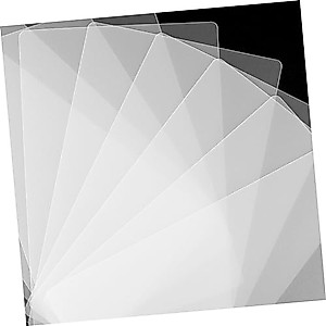 KALLORY 10pcs Copying Board Drawing Board 3D Drawing Paper Templates 3D Printing Pen Mat Painting Mat Basic Template Drawing Tool Plastic