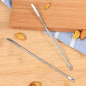 Multitools 10pcs Seafood Forks Picks Stainless Steel Crab Peeling Needle Nut Picker Tool Seafood Plier Walnut Tools Lobster Crab Leg Plier Crab Picks Household Tools